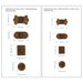 Wooden Hinges. Laser Cut File. 4 Models. Hinge Svg. Cnc File. Dxf, Ai ...