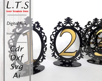 Laser Cut Numbers - Etsy