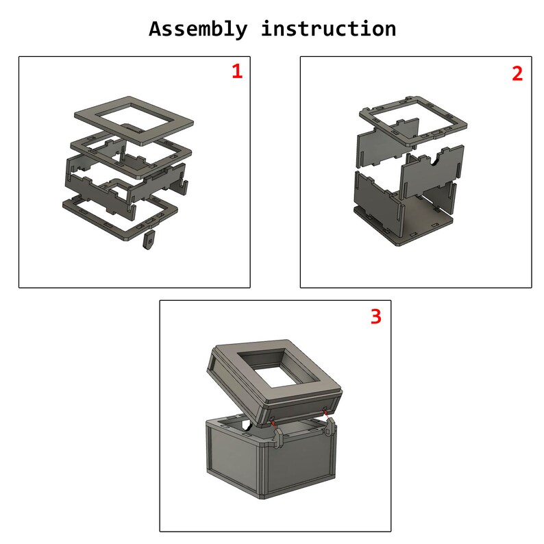 Watch Box. Laser Cut File. Cdr Dxf Ai Svg Files. Instant - Etsy