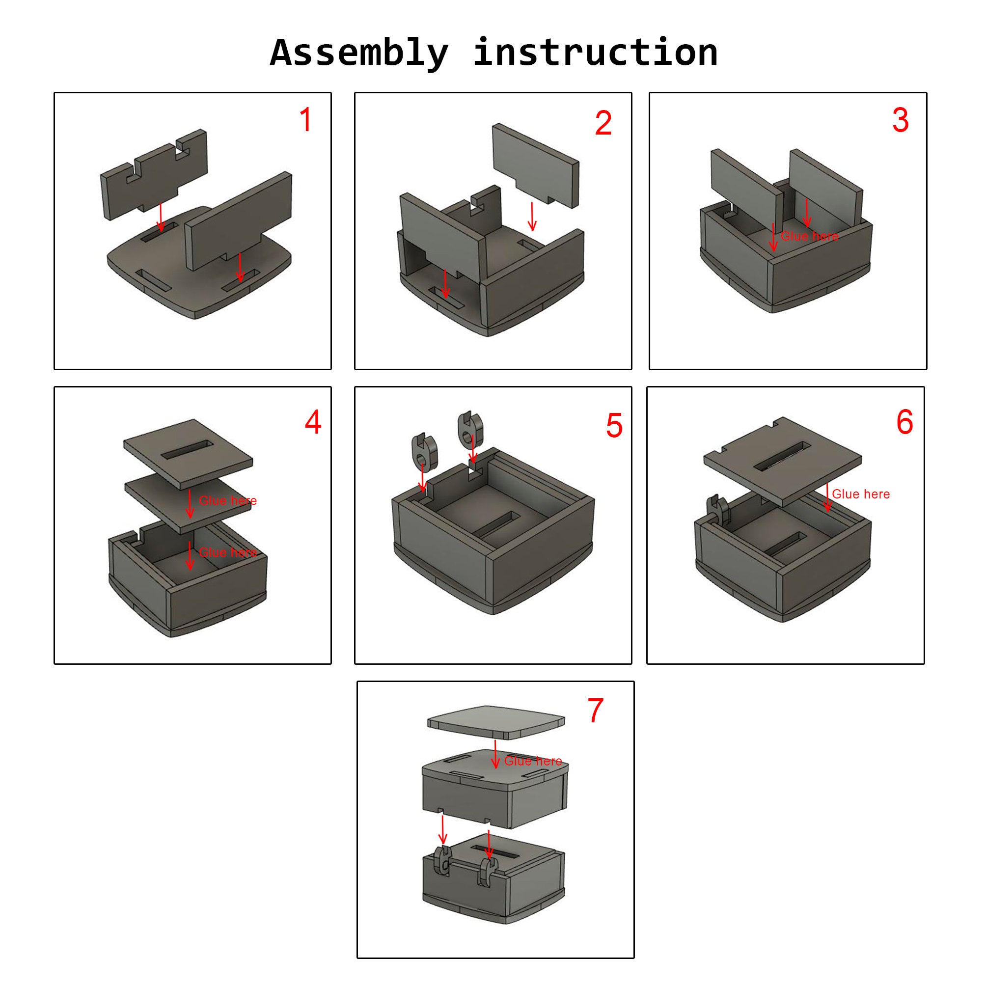 Wooden Ring Box. Laser Cut File. Cdr Dxf Ai Svg Files. - Etsy UK