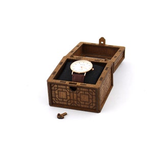 Watch Box. Laser Cut File. Cdr, Dxf, Ai, Svg Files. Instant Download ...