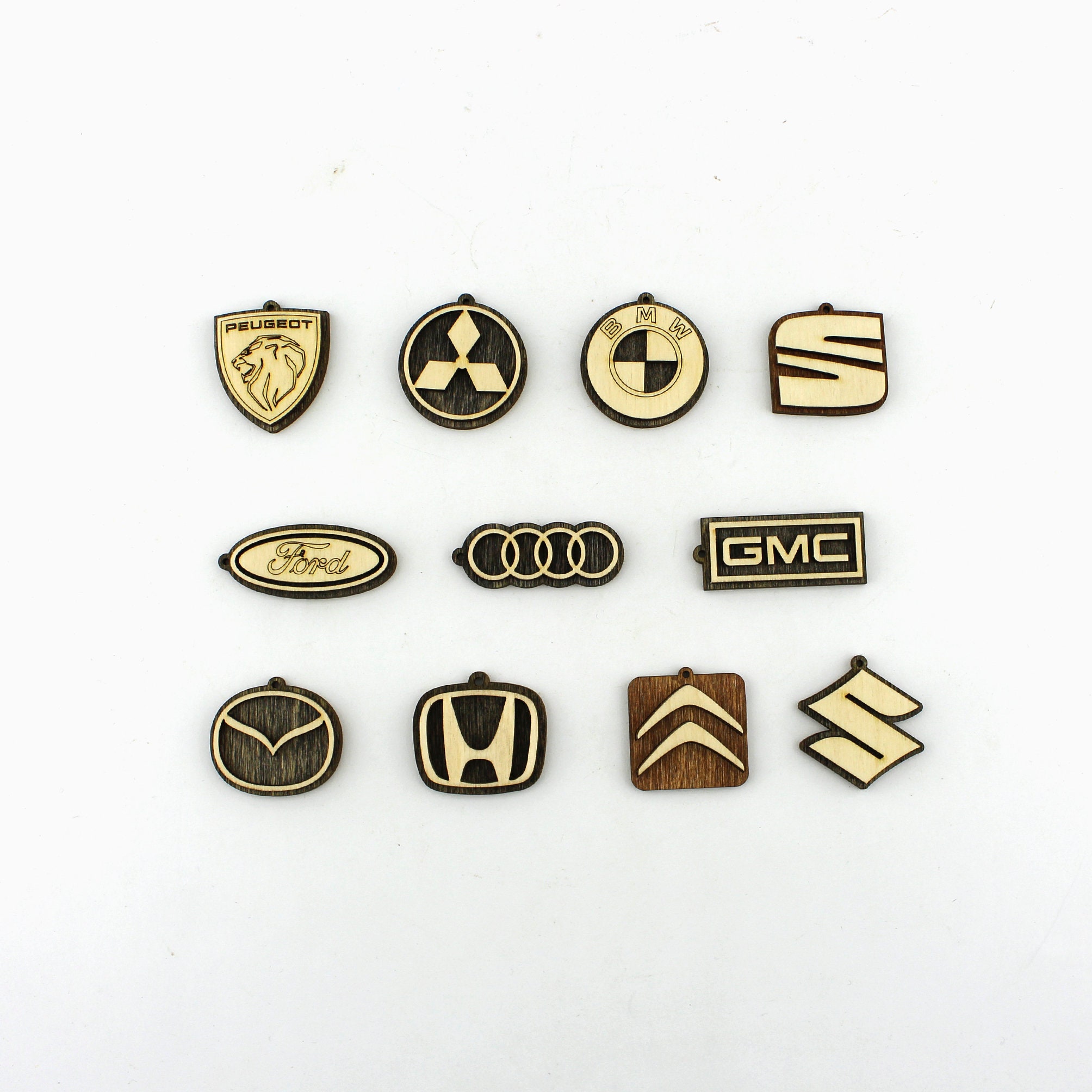 Keychains. Laser Cut File. Cars Logo Keychains Laser Cut - Etsy Australia