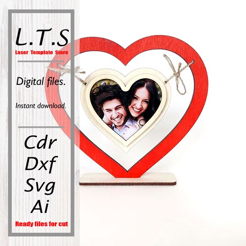 Wooden Photo Frame. Laser Cut File. Cdr Dxf Svg Ai. - Etsy Canada