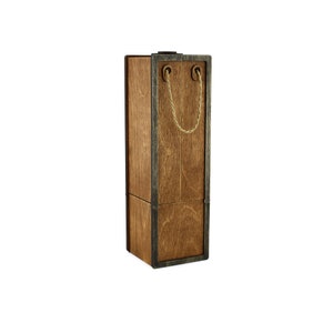 Wooden Wine Box. Laser Cut File. Cdr, Dxf, Ai, Svg Files. Instant ...