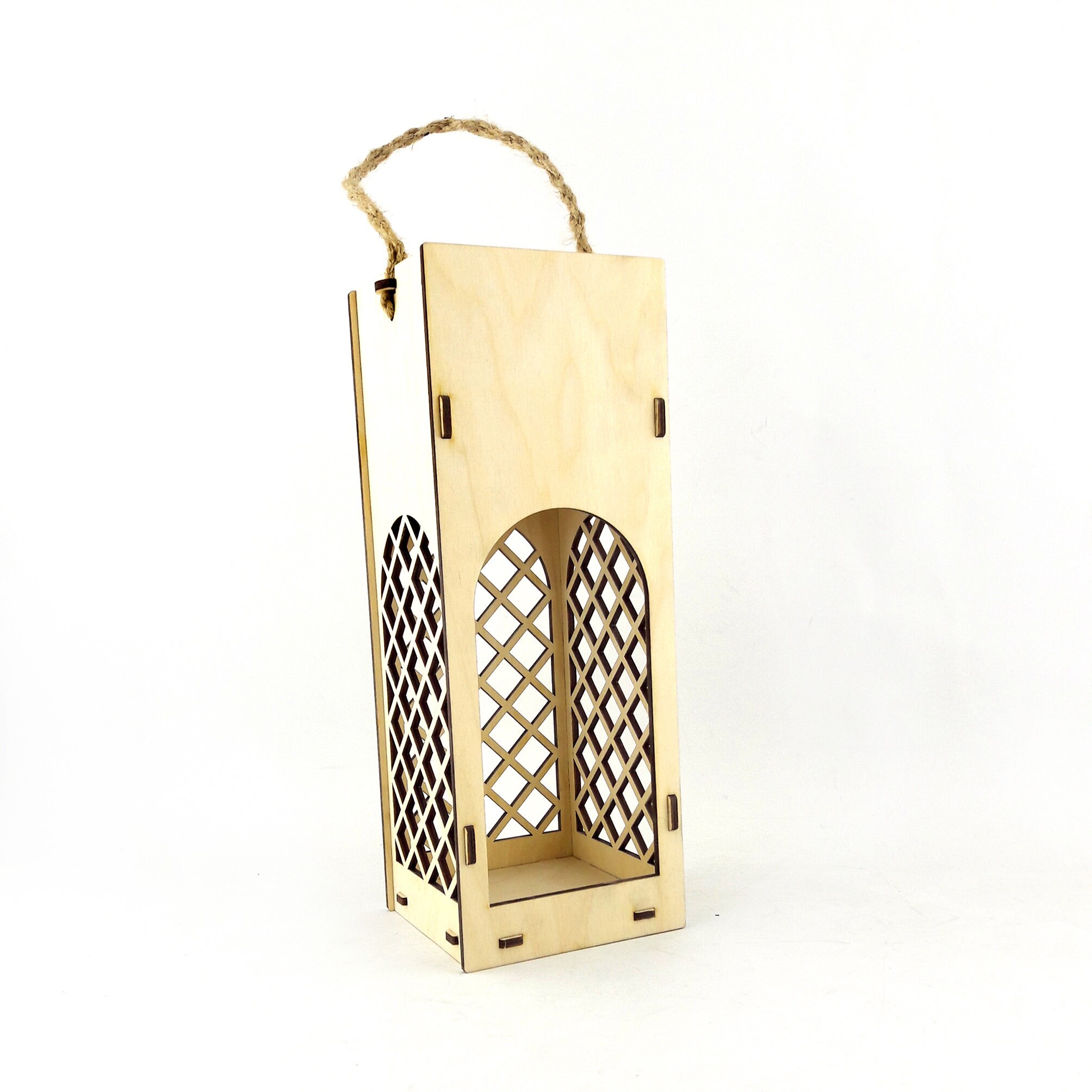 Wooden wine box. Laser cut file. Cdr Dxf Ai Svg files. | Etsy