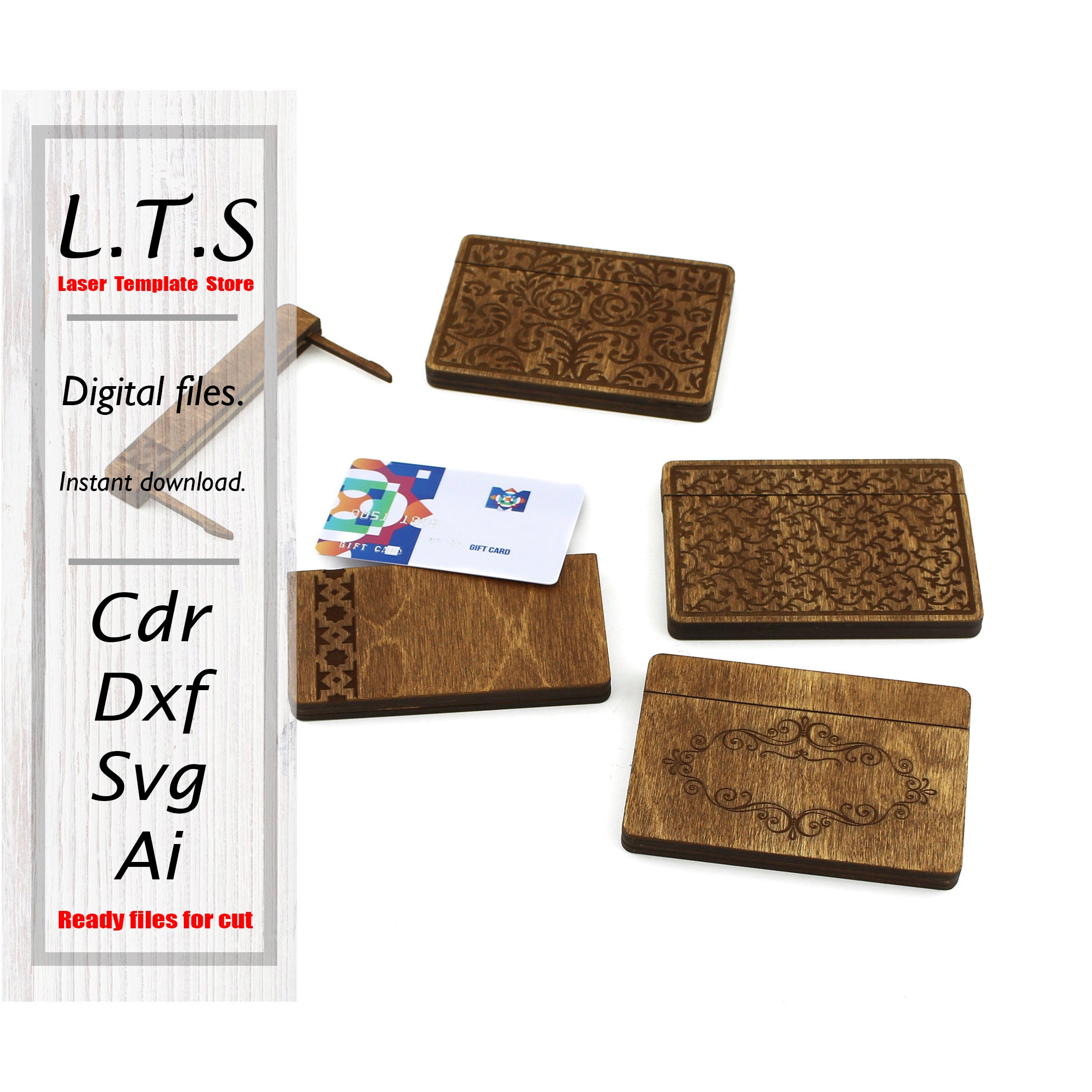 Credit Card Box Etsy Ireland