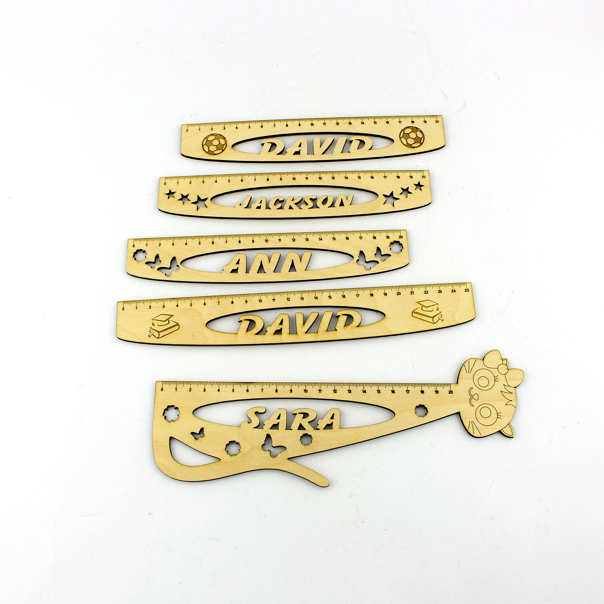 Rulers. Laser Cut File. Cdrdxfsvgai.instant Download Cnc - Etsy