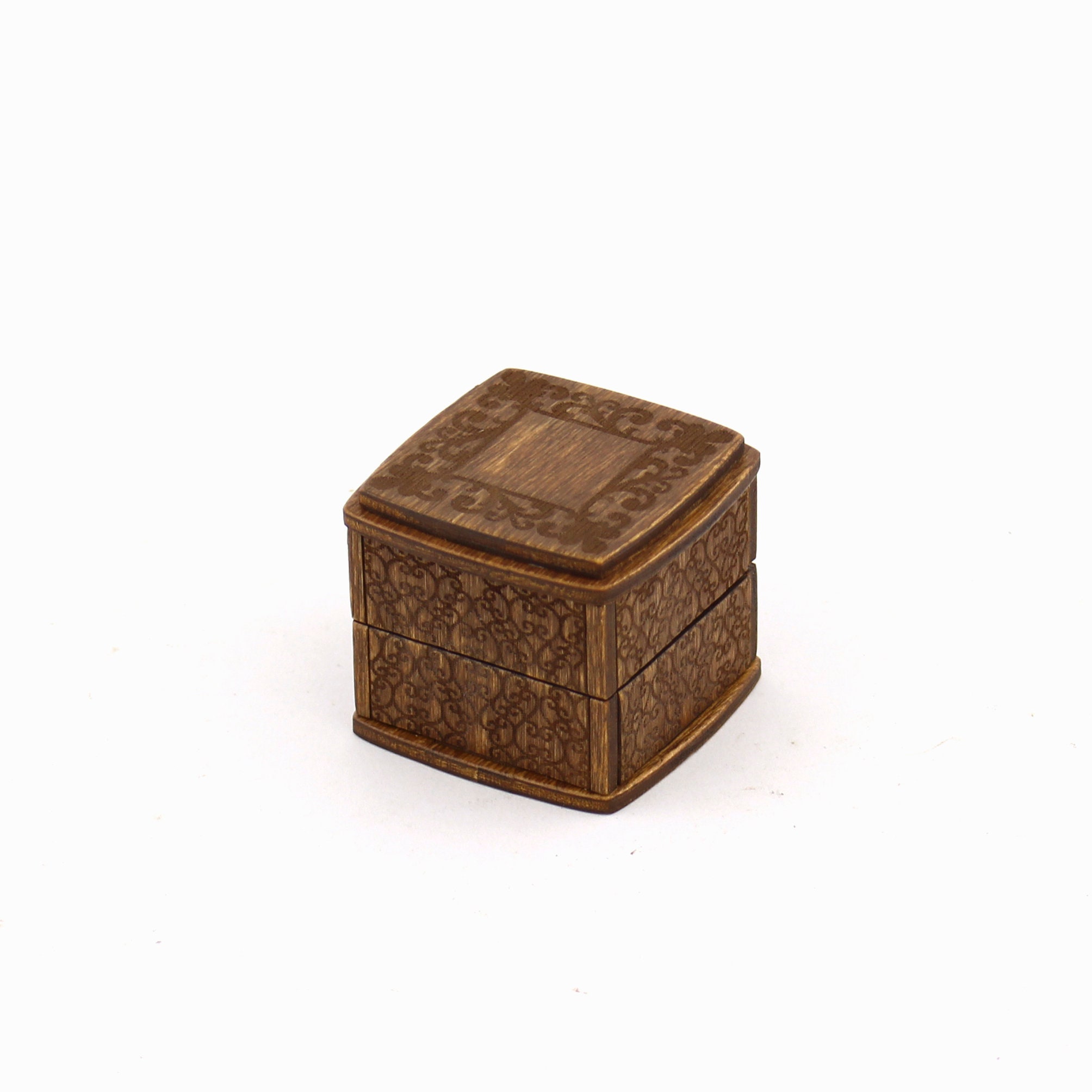 Wooden Ring Box. Laser Cut File. Cdr Dxf Ai Svg Files. - Etsy Hong Kong