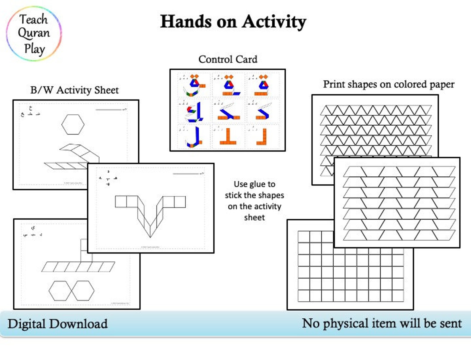 L2 Tangram Arabic Letter Forms Printable-preschool - Etsy