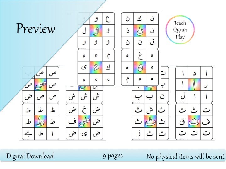 L1 Clip Itarabic Learning Alphabet Hands On Arabic - Etsy