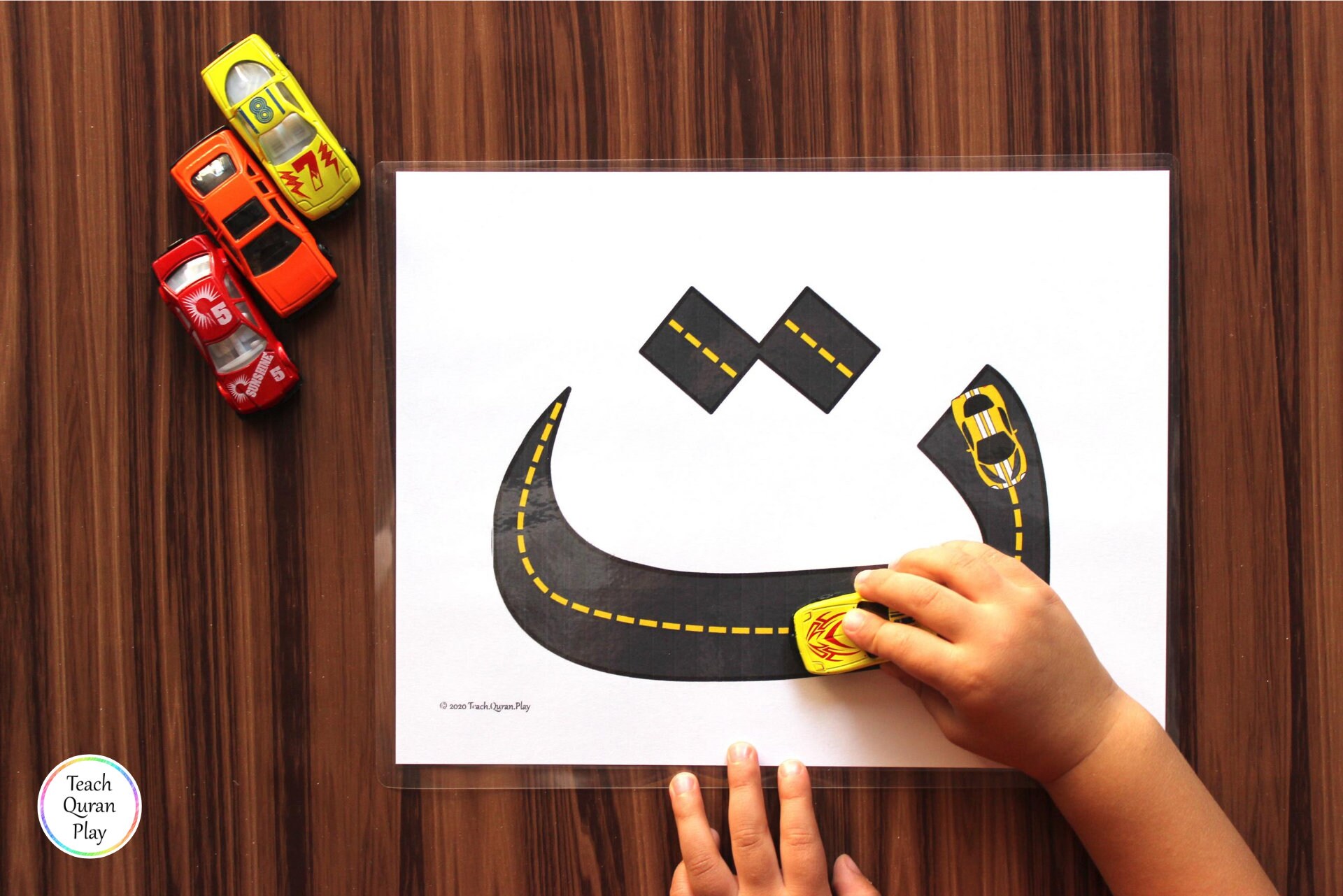 L1 Alphabet Roads Learning Alphabet Formation-arabic - Etsy Canada