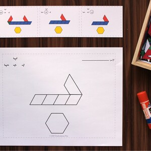 L2 Tangram Arabic Letter Forms- Printable-preschool Worksheet ...