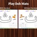 L1 Play Doh Mats-arabic Alphabet- Learning Alphabet-printable-preschool ...