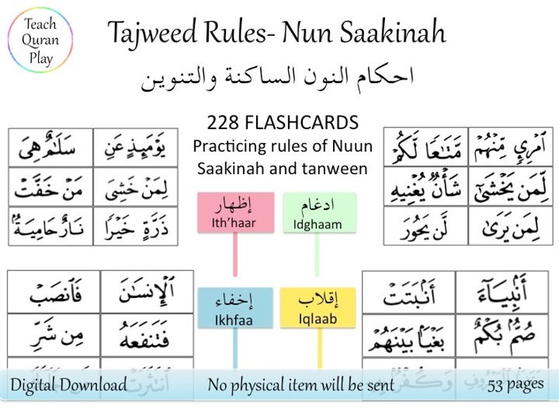 Tajweed rules of the quran - bapetc