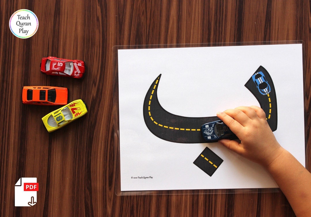 L1 Alphabet Roads- Learning Alphabet Formation-arabic Printable ...