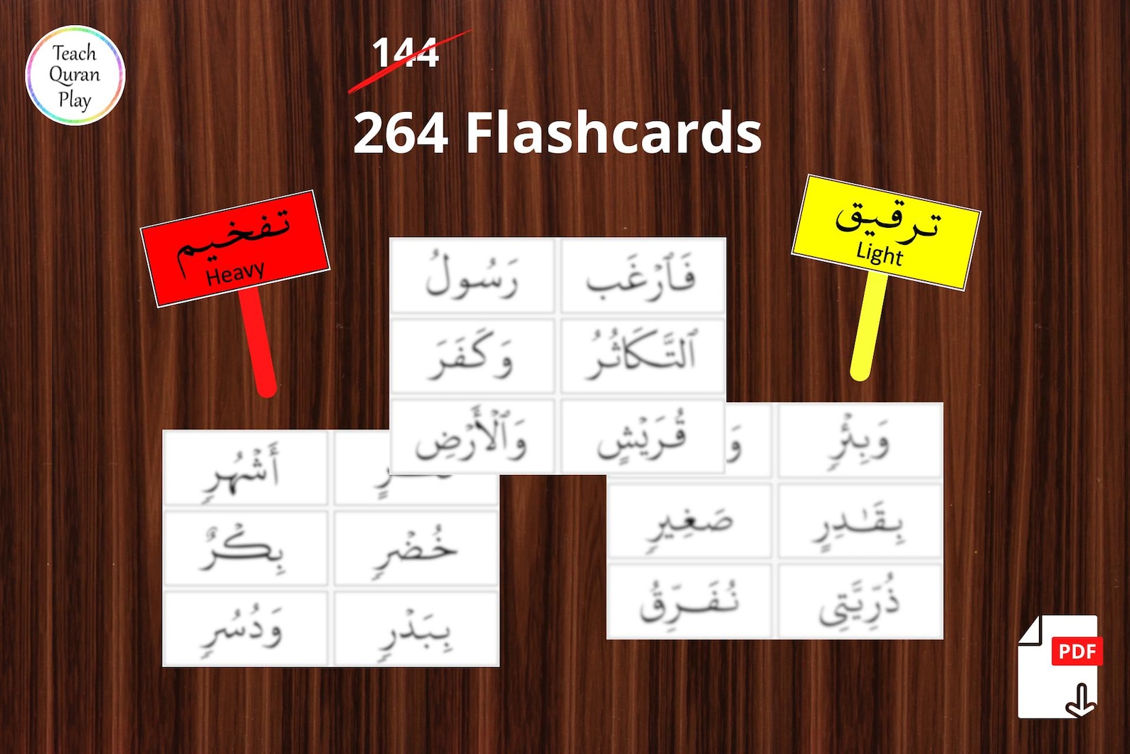 Tajweed Flashcards for Ra | Heavy & Light Rules | Quran Activity ...