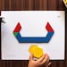 L1 Tangram Pattern Arabic Letters- Literacy -learning Alphabet ...