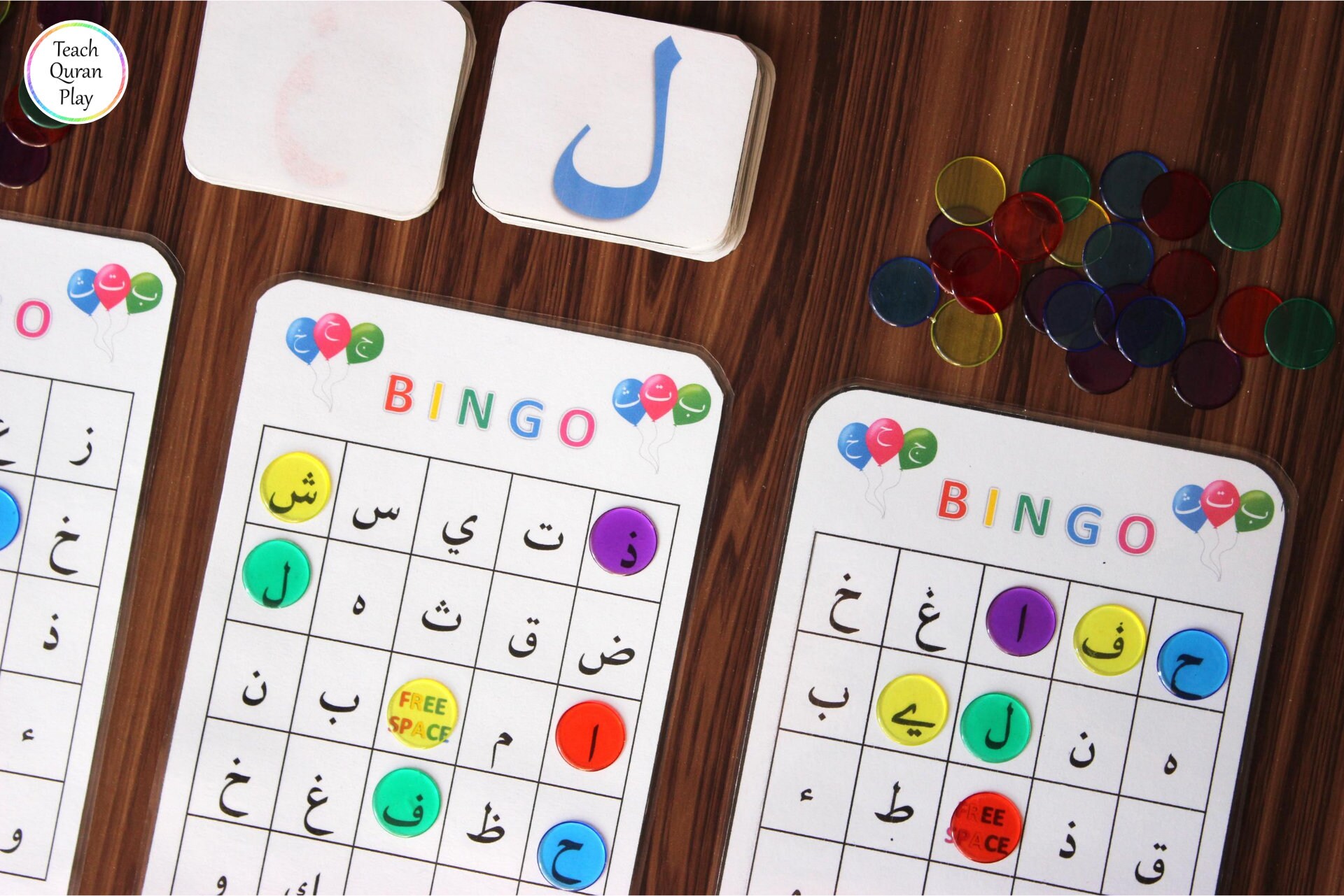 L1 Bingo Cards Arabic Learning Alphabet-arabic | Etsy Australia