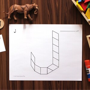 L1 Tangram Pattern Arabic Letters- Literacy -learning Alphabet ...