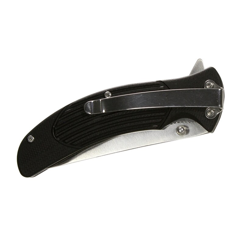 KMS Liner Lock K1258 Flipper Knife Kit 440C Satin Blade or | Etsy Canada