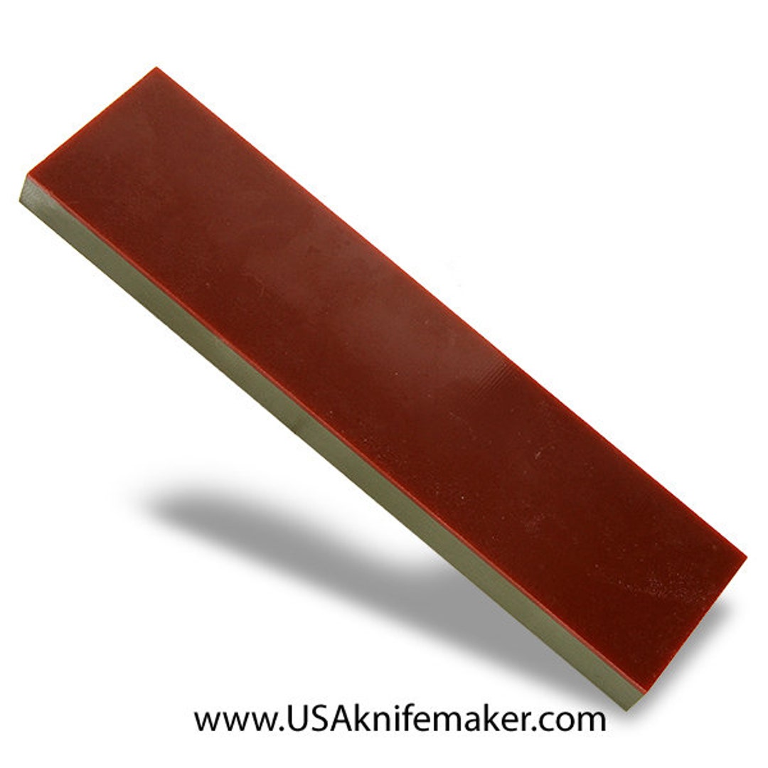 G10 - OD Green G10 With .060" Red G10 Liner - 3/8" - Knife Handle ...