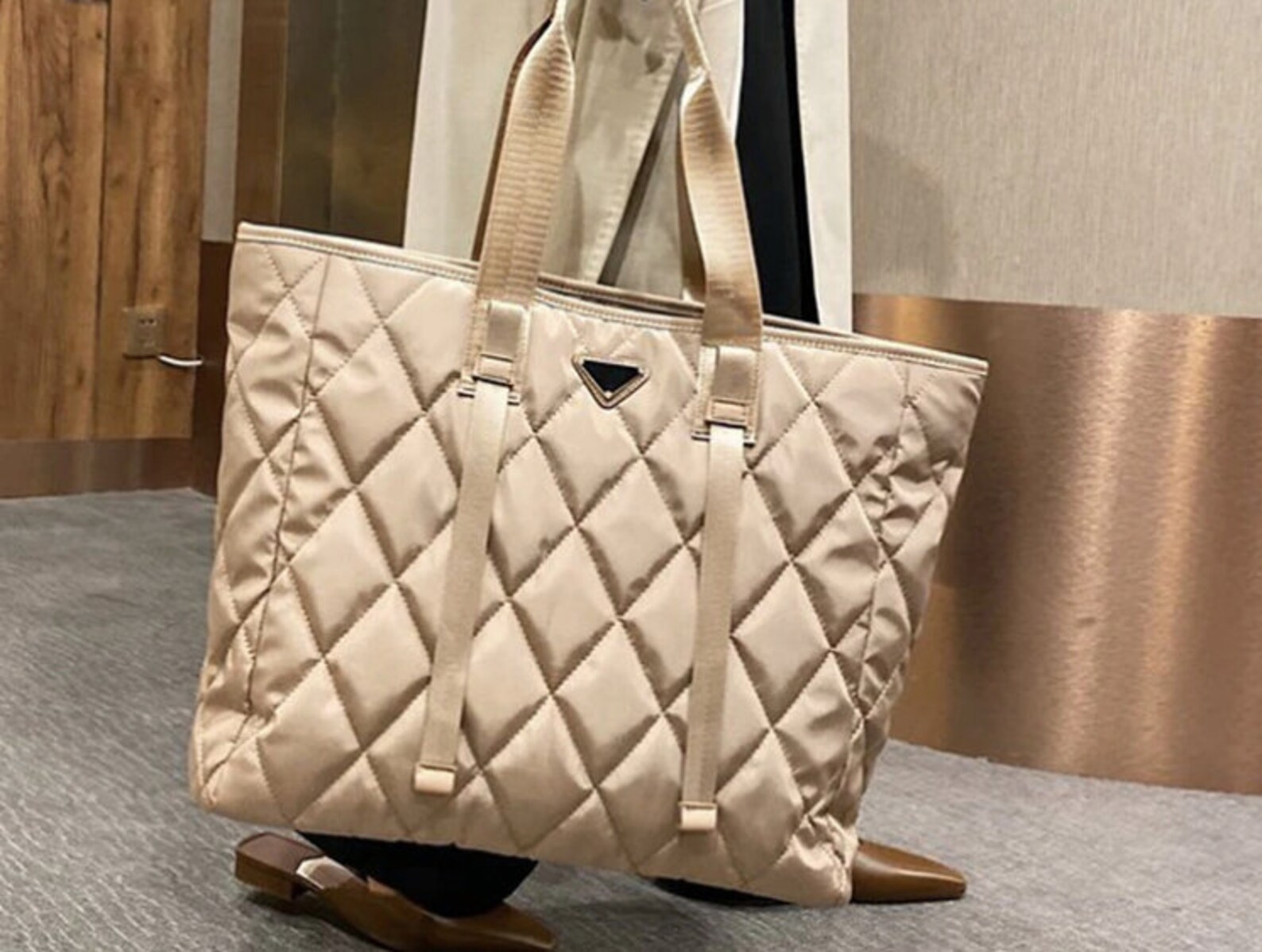 Women Bag Beige Color Bag Large Capacity Shopper Bag Winter - Etsy