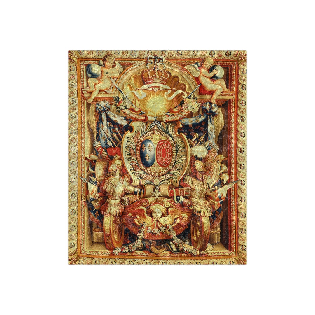 Brilliant Crushed Velvet Medieval Tapestry Reproduction - Etsy