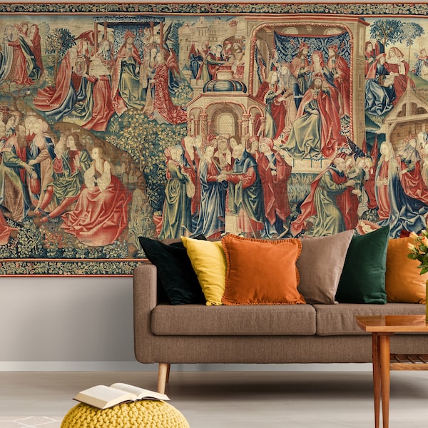 Christian Tapestry - Etsy