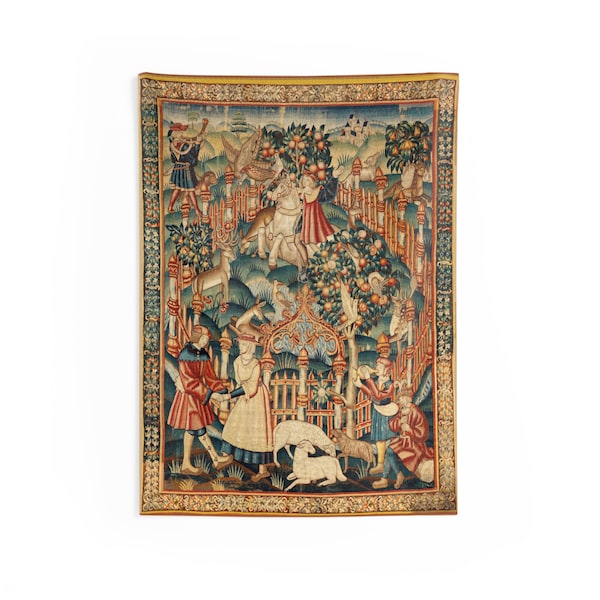 Medieval Tapestry - Etsy