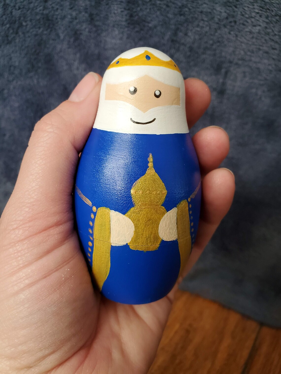 Nativity Nesting Dolls Medium 5 Piece Set - Etsy