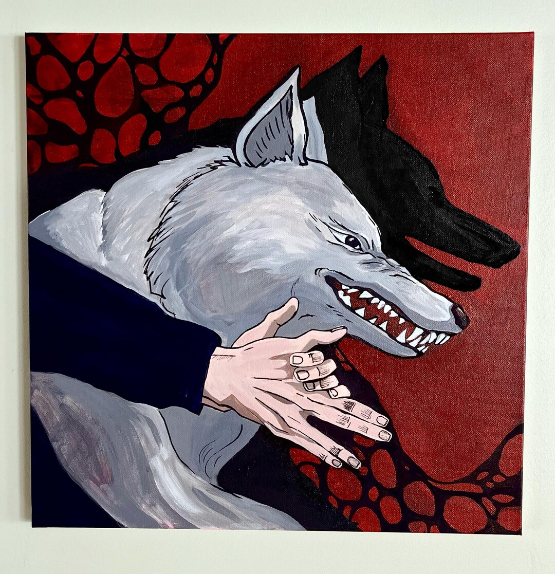 Jujutsu Kaisen Anime -demon Dogs Painting - Etsy