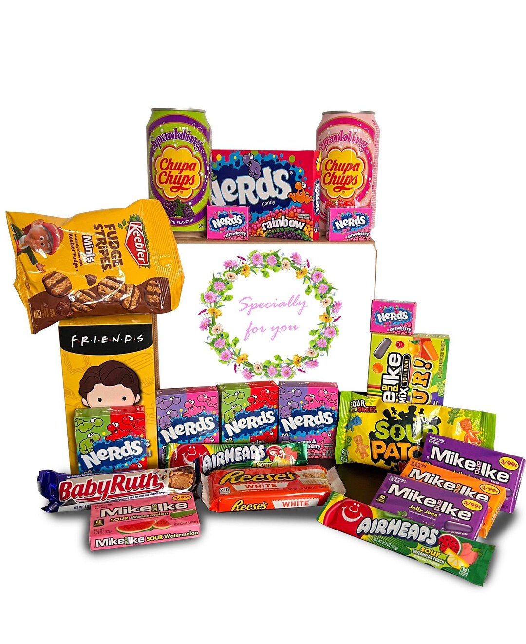 Specially for You American Candy Hamper - American Snack Box - American ...