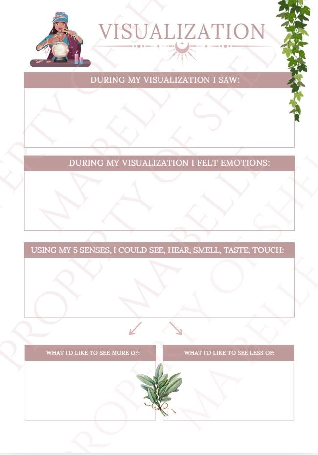 Vision Book Journal (digital Download) - Etsy