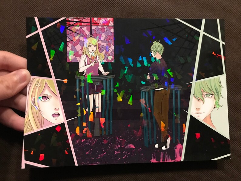 Danganronpa V3 Kaede and Rantaro Small Art Print 5x7 And/or - Etsy