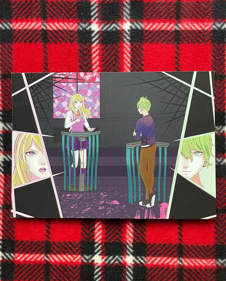 Danganronpa V3 Kaede and Rantaro Small Art Print 5x7 And/or - Etsy