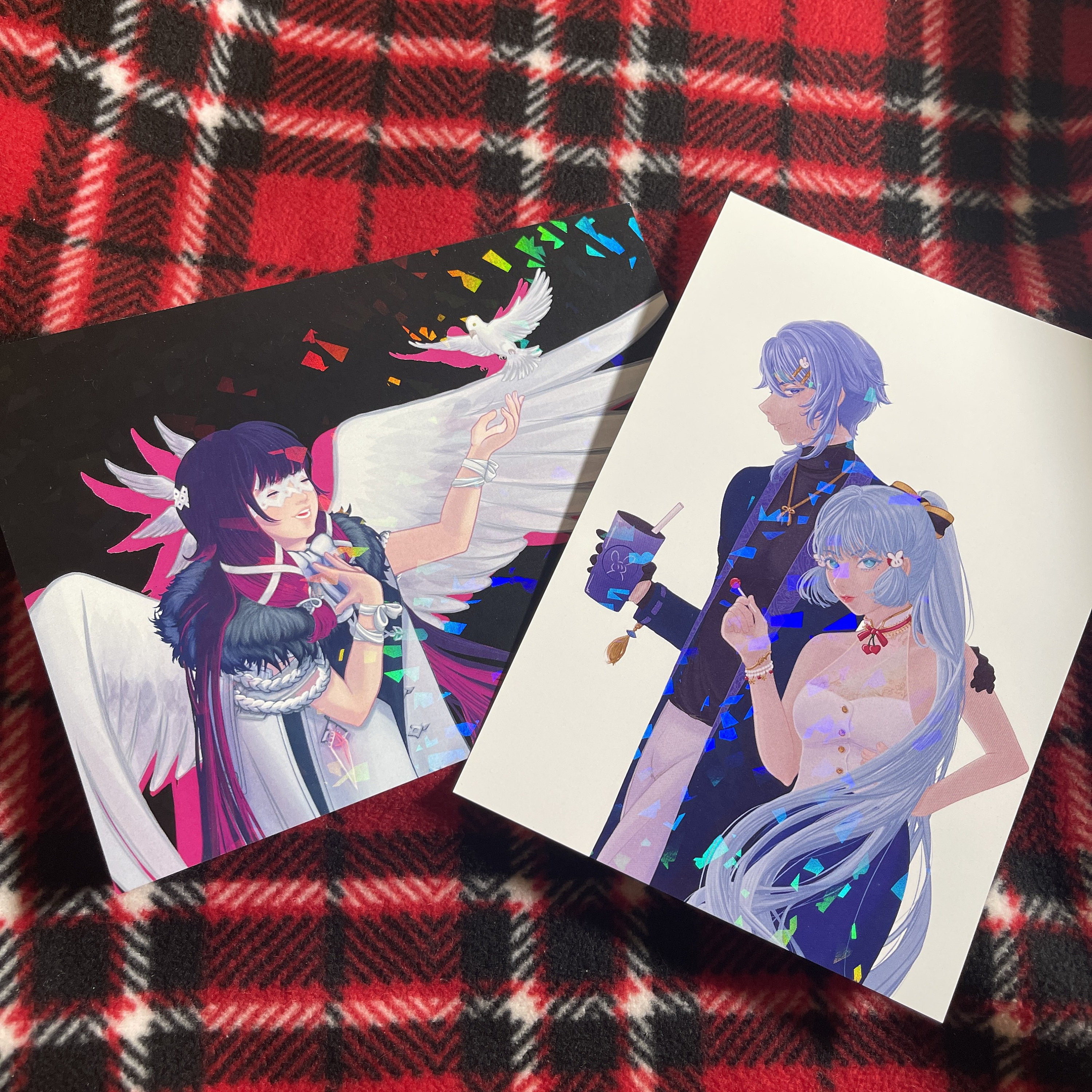 Genshin Impact Columbina Damselette Fatui Harbinger Art Print ...