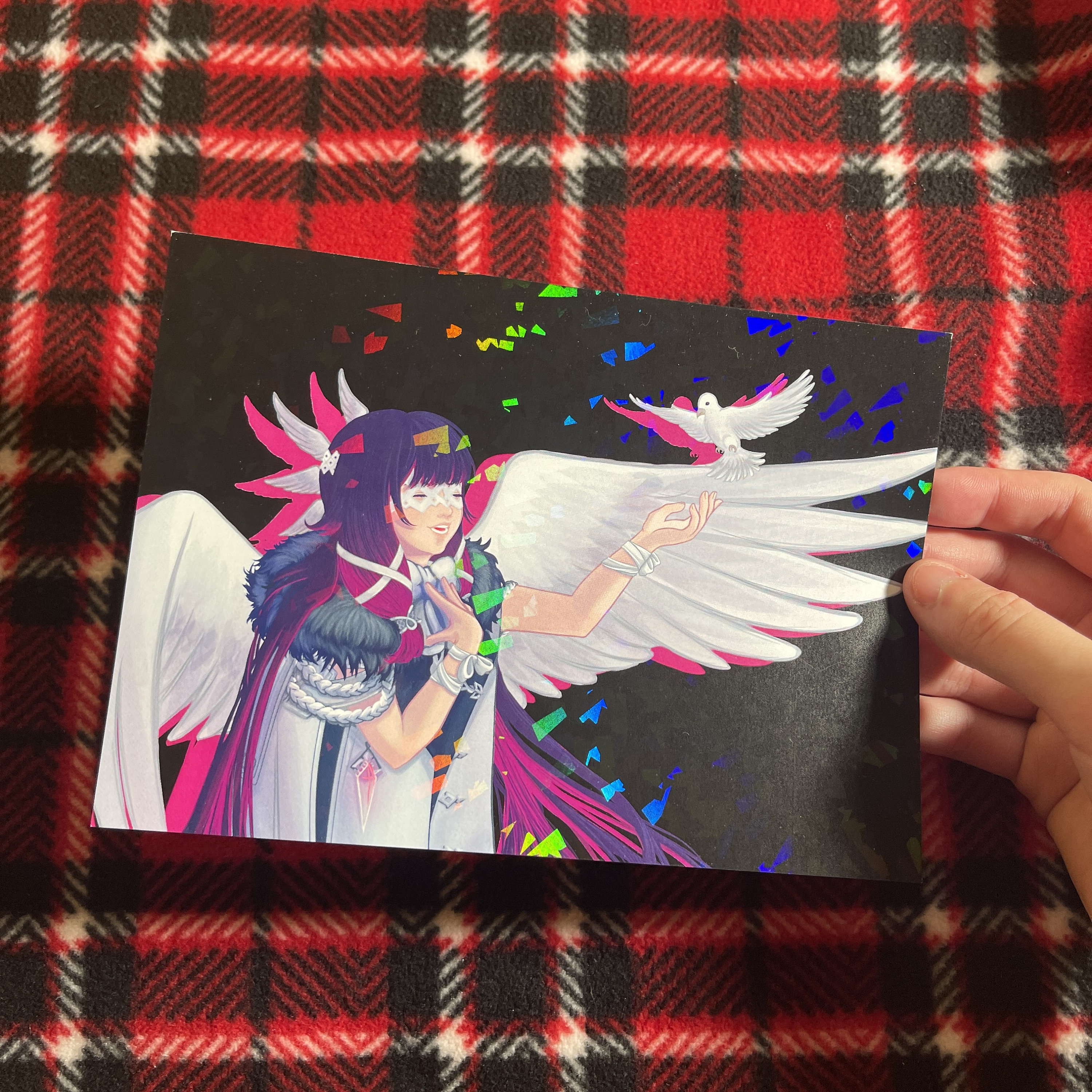 Genshin Impact Columbina Damselette Fatui Harbinger Art Print ...