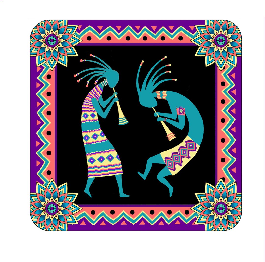 Desert Designs Coasters Set of 6 - Etsy