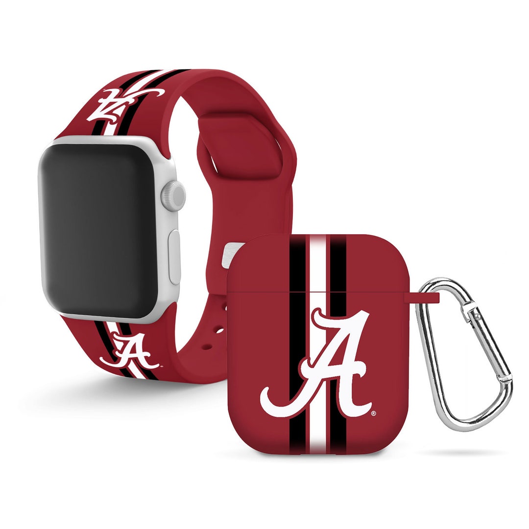 Alabama Crimson Tide HD Apple Combo Watch Band and Airpods - Etsy
