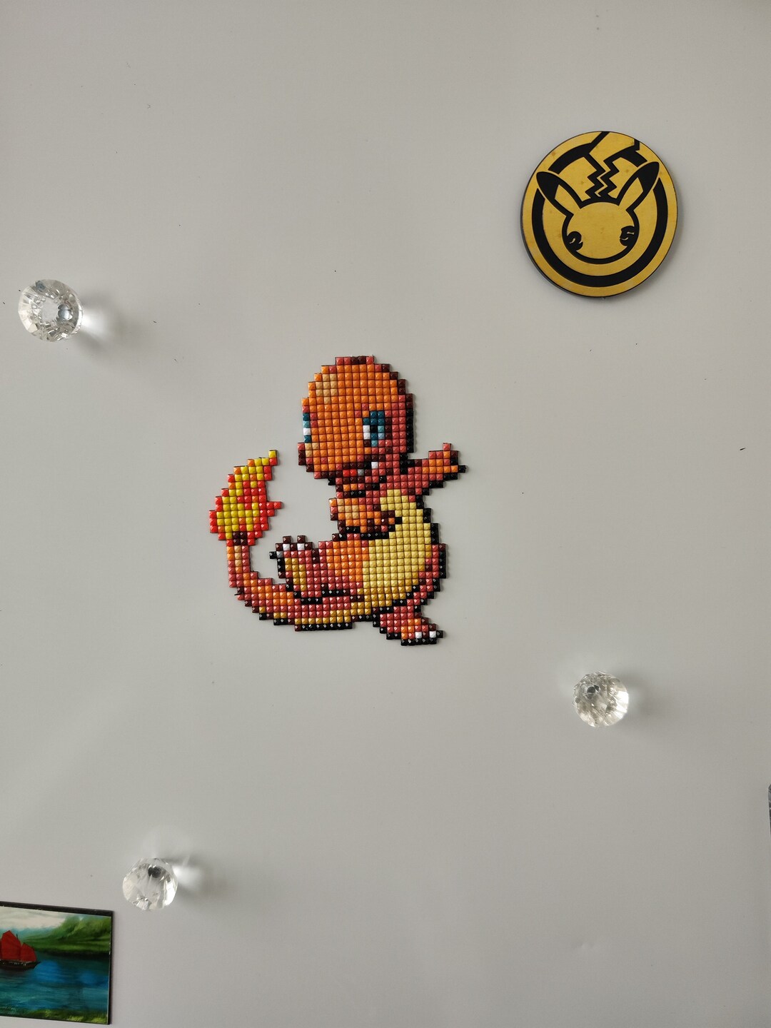 Charmander Diamond Dotz Fridge Magnet - Etsy