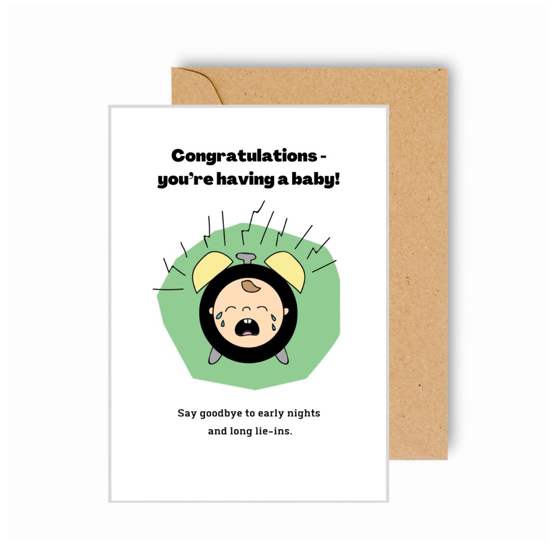 Congratulations Youre Having A Baby New Baby Funny Baby | Etsy