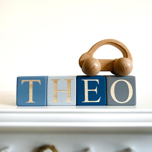 Wall Name Wooden Name Kids Wall Letters Children's Name | Etsy