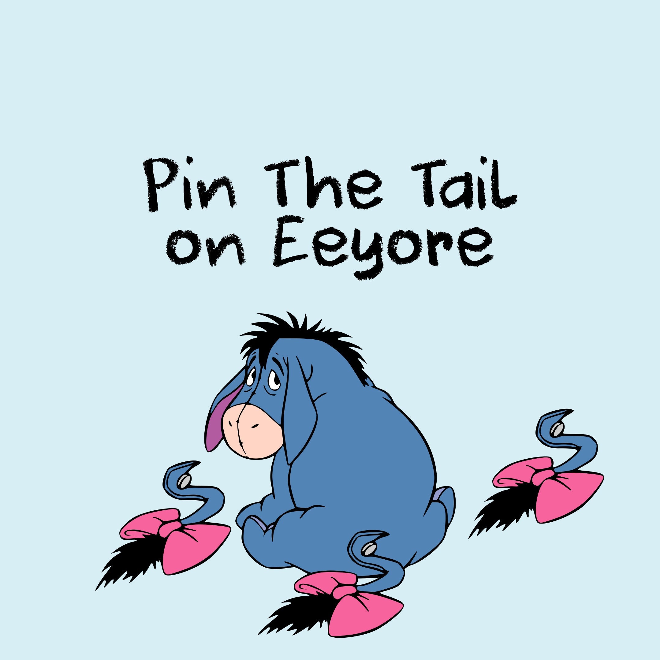 Pin The Tail On Eeyore