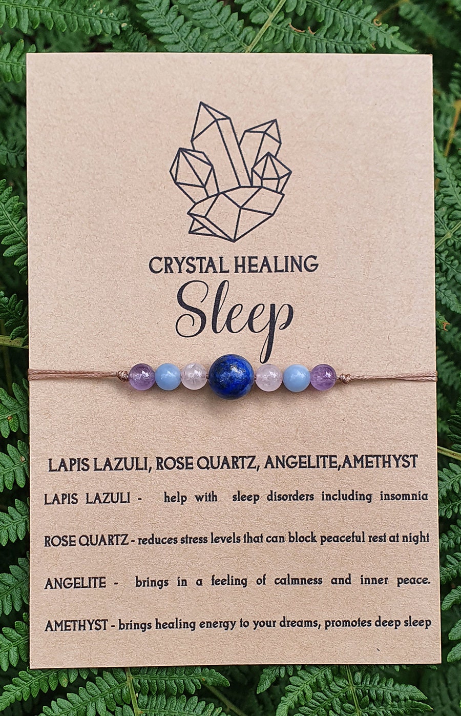 Sleep Support Bracelet Sleep Bracelet Insomnia Bracelet - Etsy UK