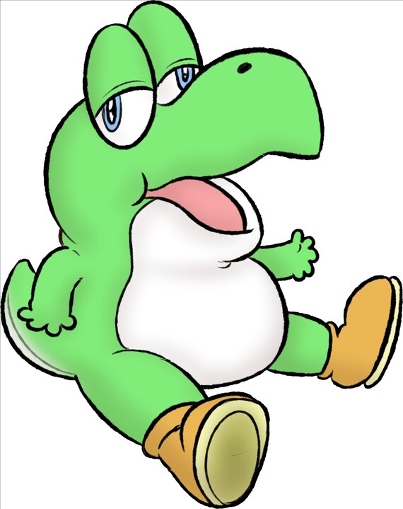 How To Draw Baby Yoshi