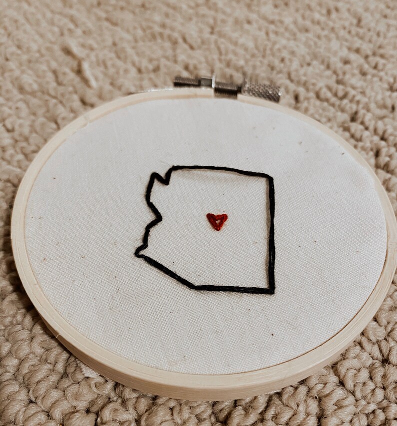 State Embroidery - Etsy