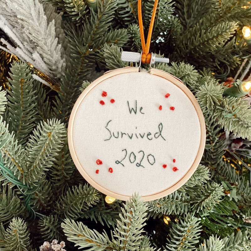 We Survived 2020 Ornament - Etsy