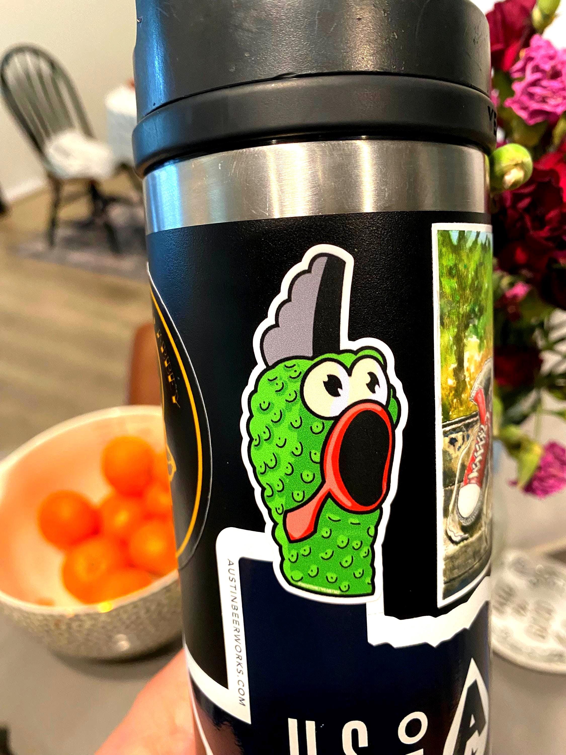 Pollo FC, Austin FC Unofficial Mascot, Rubber Chicken Sticker, UV Proof ...