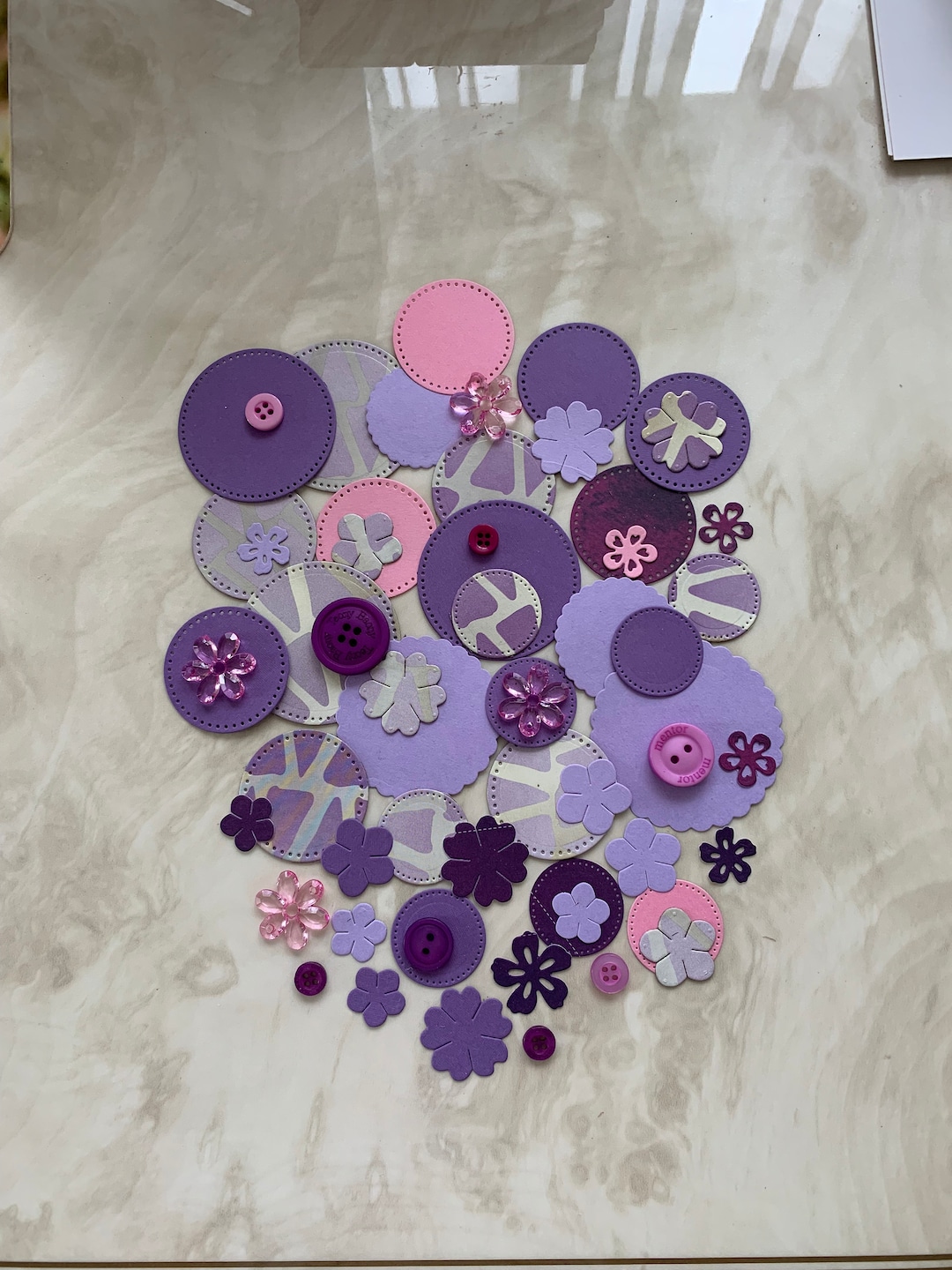 Paper Embellishments - Scrapbook Embellishments, Handmade Inspirational ...
