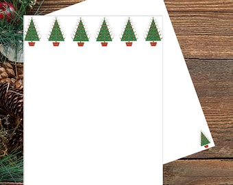 Printable Christmas Stationery Digital Download Instant - Etsy